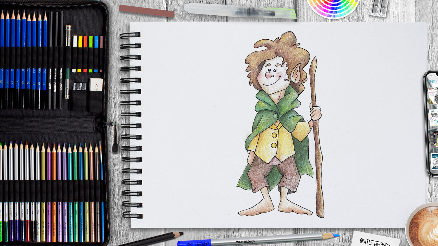 How to Draw a Hobbit | Nil Tech – shop.nil-tech