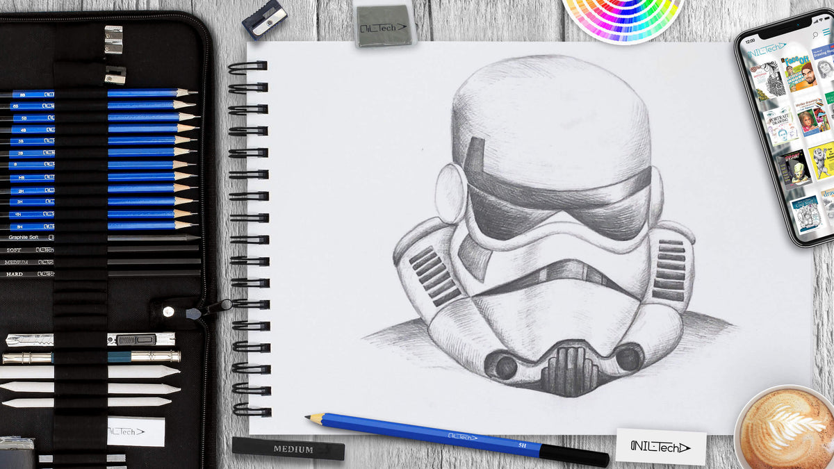 How to Draw Stormtrooper | Nil Tech - shop.nil-tech