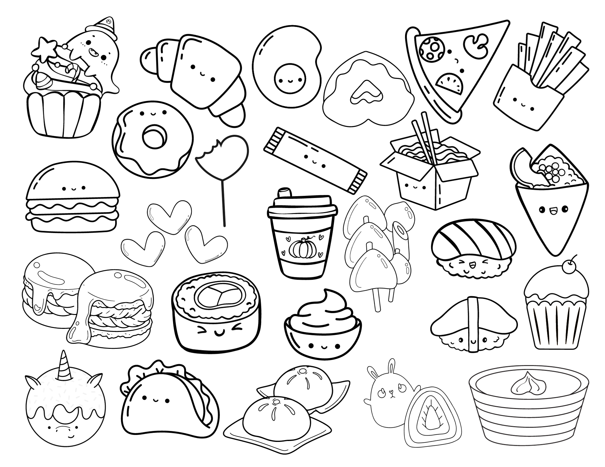 Printable (Digital) MINIS Coloring Pages: WhimsyMinis Coloring Collect ...