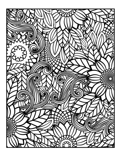 Flower Magic: Beautiful Digital Coloring Book PDF for All Ages – shop ...