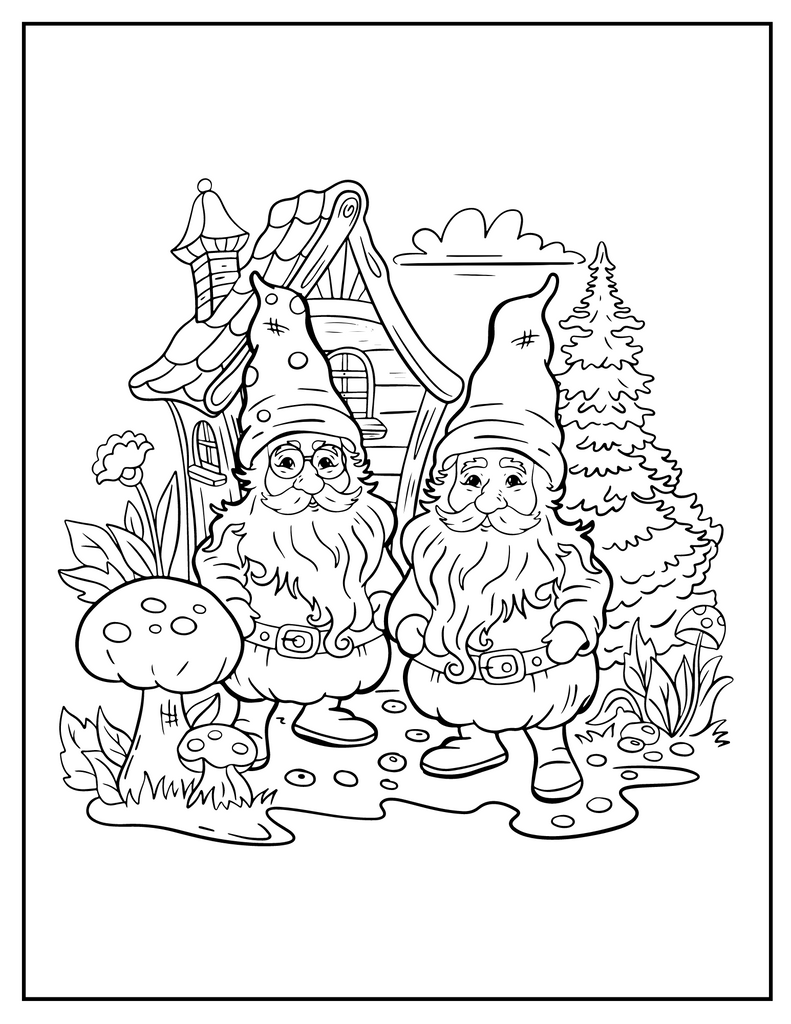 Unleash Your Imagination: Printable Fantasy Designs Coloring Book for ...